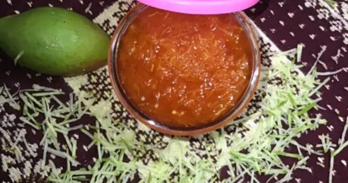 Sweet Raw Mango Chunda Recipe by Sneha Patel - Cookpad