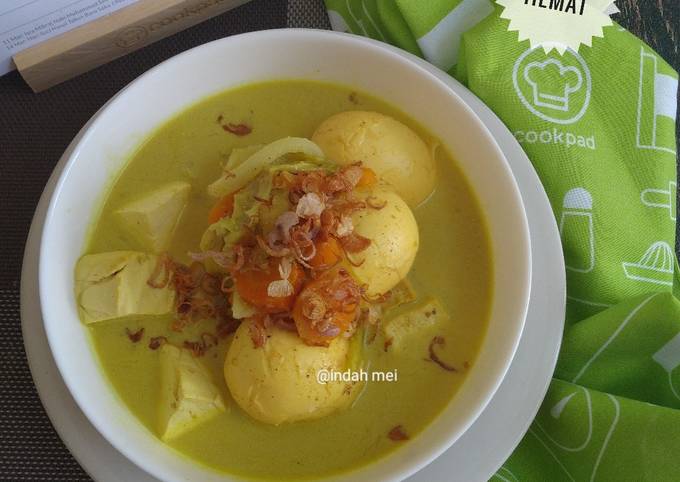 Resep Terik Telur Tahu Sayur oleh Indah Mei - Cookpad