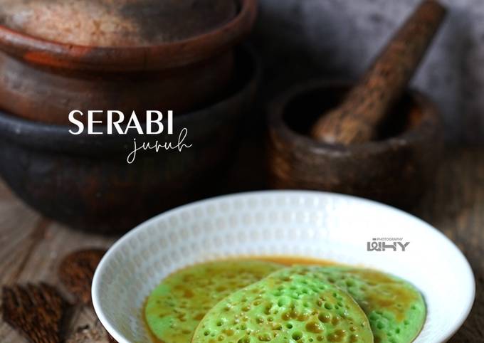 Resep Serabi Kinca (Serabi Juruh) oleh Wida - Cookpad