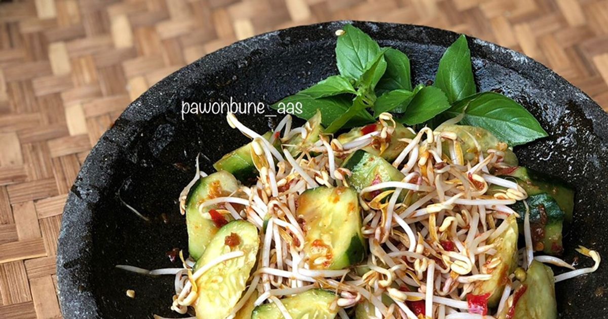 Resep reuceuh tauge rumahan enak dan mudah - Cookpad