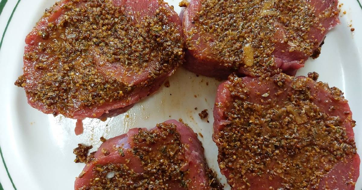 Filete de res con mostaza - 21 recetas caseras- Cookpad