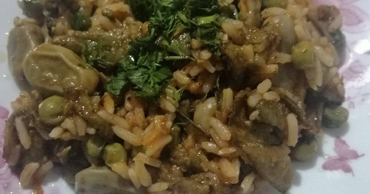 طريقة عمل الفول الاخضر بالارز - 513 وصفة سهلة وسريعة - كوكباد