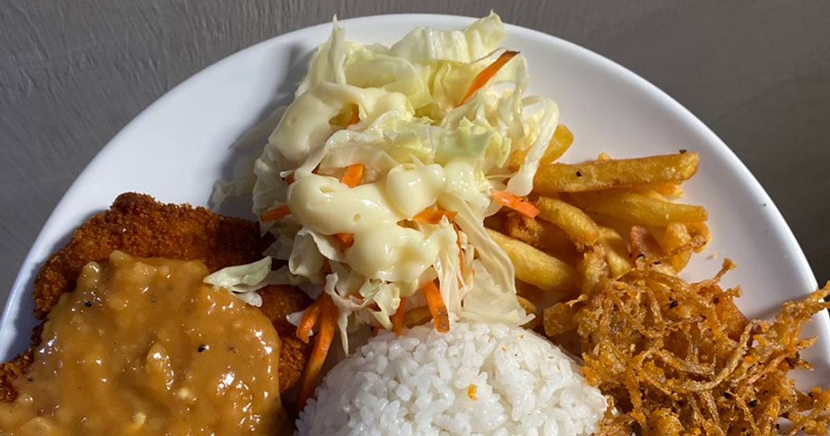 Resep steak ayam lezat, sederhana, dan mudah dibuat di rumah