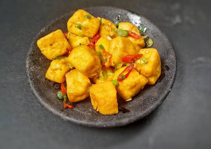 Resep Tahu Cabe Garam oleh Hadleny Kitchen - Cookpad