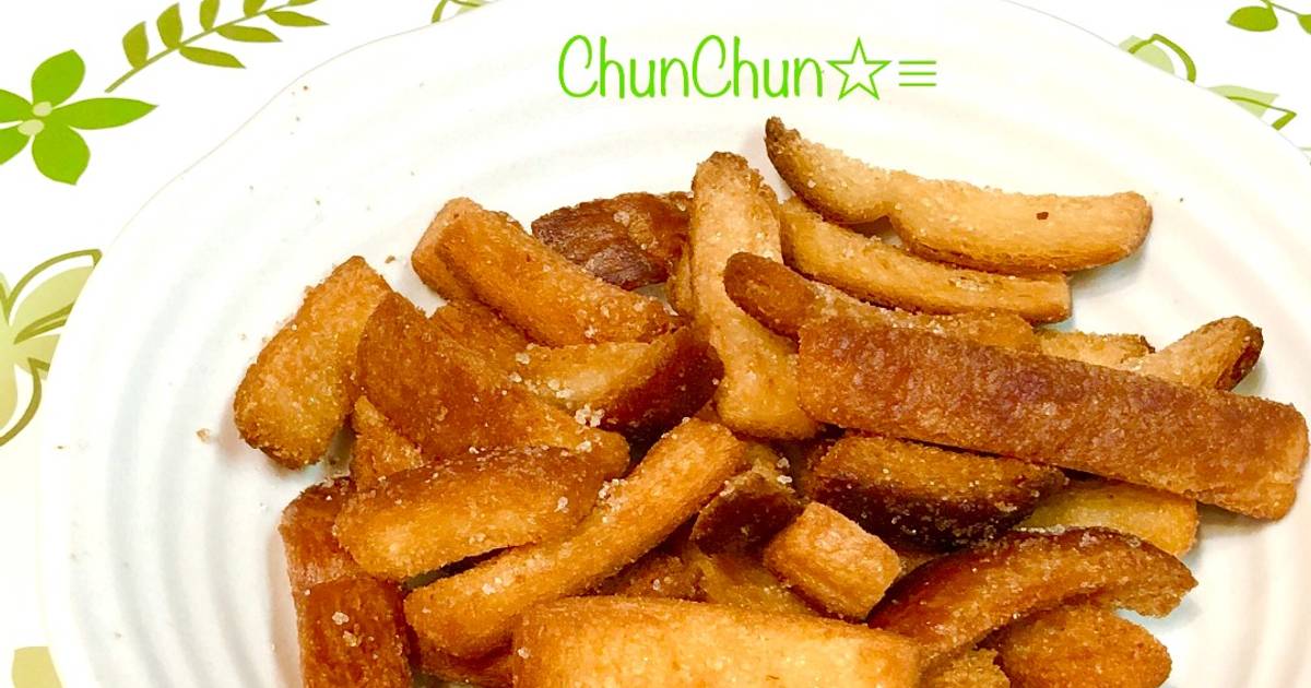 Сухарики - покроковий рецепт з фото. Автор рецепта Cookpad Japan ...