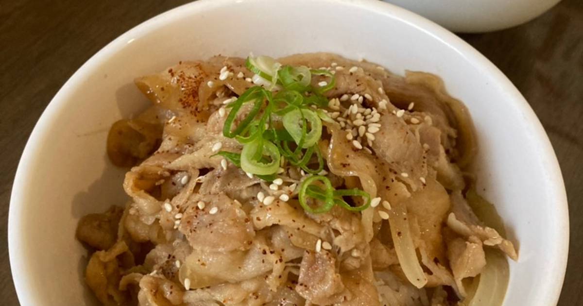 Resep BUTA DON JAPANESE PORK BELLY bowl oleh Dian - Cookpad