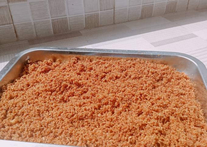 Resep Bajabu Ikan Khas Bugis (abon ikan) oleh Andi Fatma Zahra - Cookpad