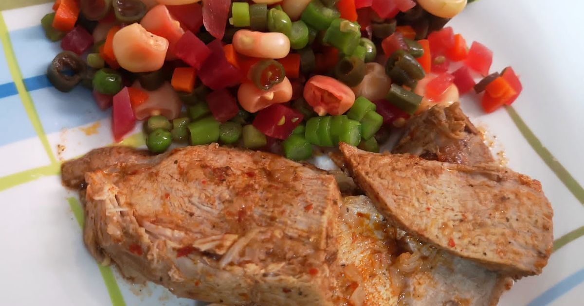 Chancho Asado En Olla Receta de Rita- Cookpad