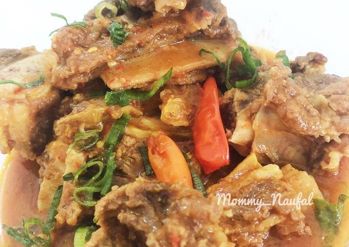 Resep Iga Kuah Pedas oleh Mommy_Naufal - Cookpad