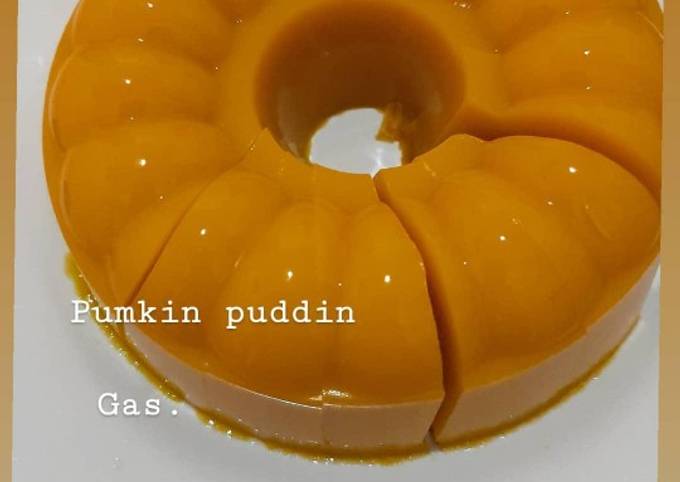 Resep Pumkin puding atau puding waluh oleh mamabul - Cookpad