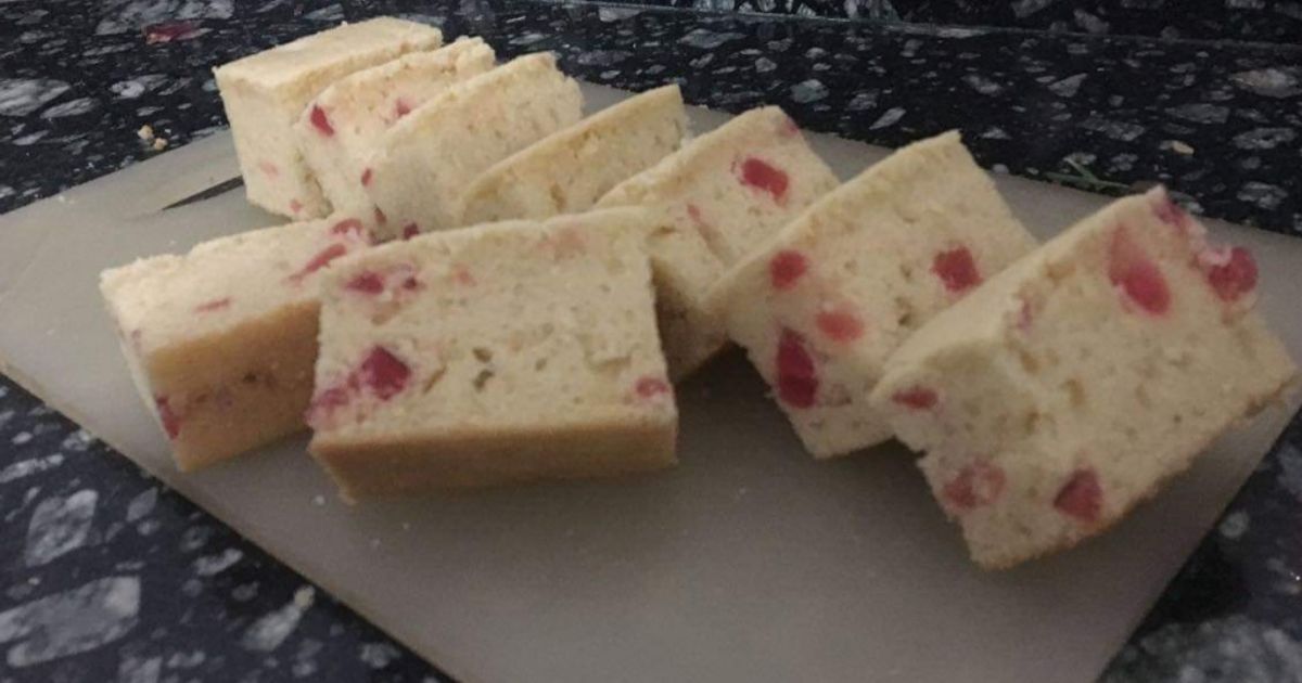 White Tutti Fruity Cake Recipe by Zarna B V - Cookpad