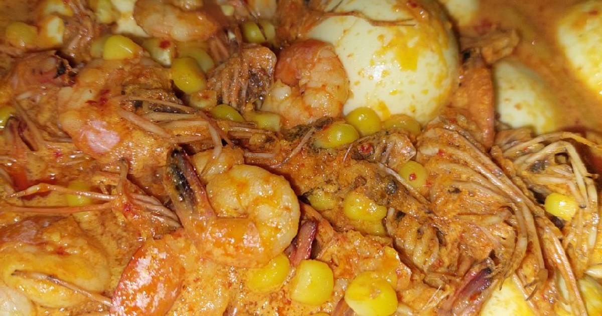 Resep Telur Udang Lodeh oleh Eka Mailina - Cookpad