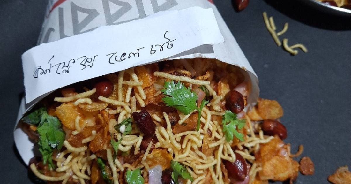 Mausumi Sinha corn Flakes Bhel Chaat Mausumi Sinha corn Flakes Bhel Chaat