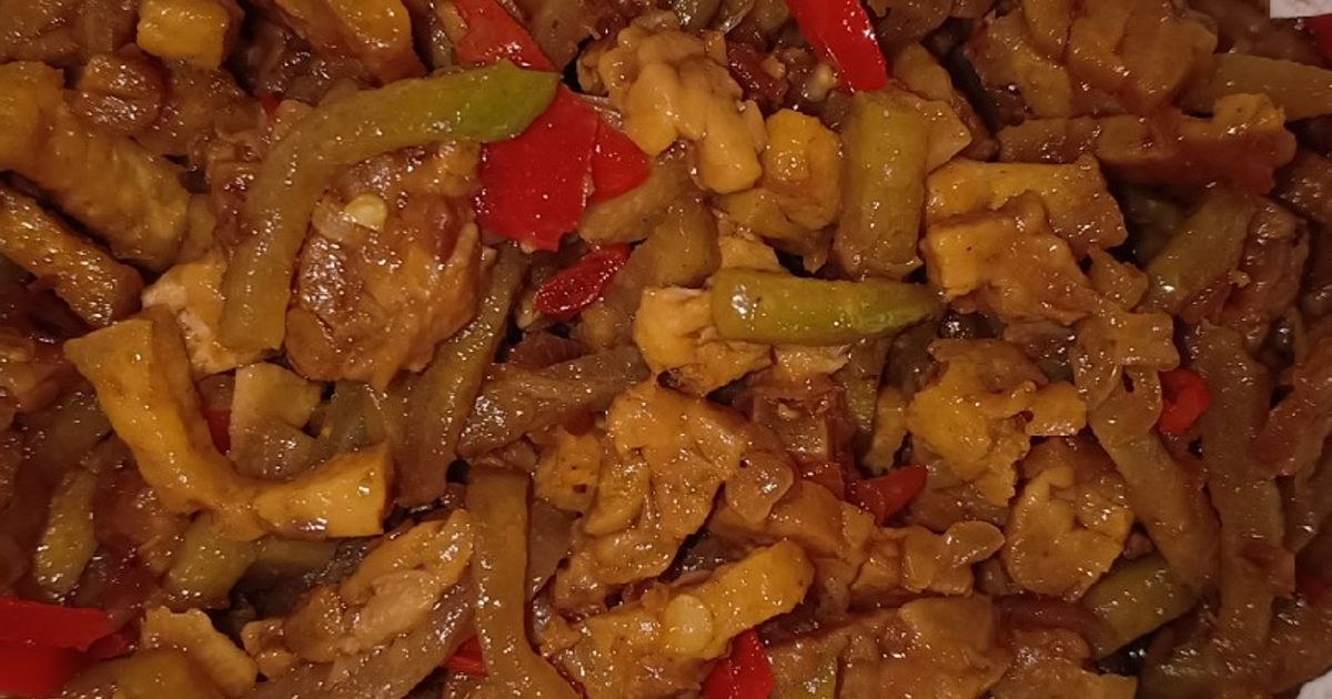 Resep Oseng Tahu Tempe Manisa oleh Tirsha AlHasani - Cookpad