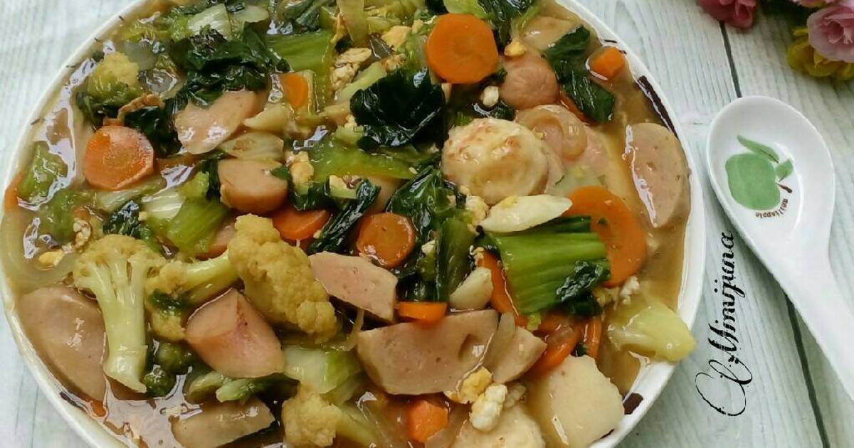 297 resep cap cay tumis sayuran enak dan mudah - Cookpad