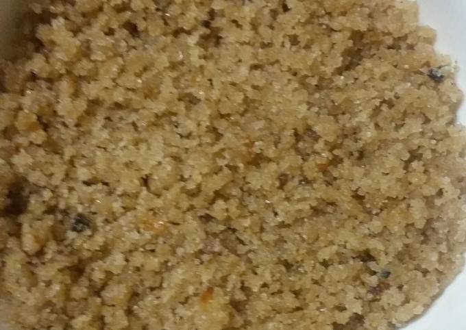 Roti ki Sweet Churi Recipe by Simerpreet Kaur - Cookpad