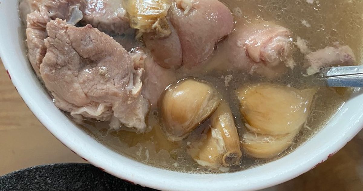Resep sop kaki b2 rumahan enak dan mudah - Cookpad