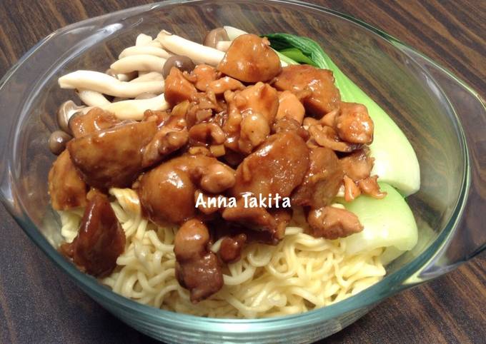 Resep Mie Ayam Jamur oleh Anna Takita - Cookpad