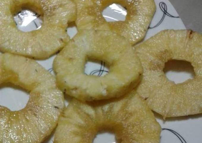 Piña con canela Receta de Fruta tita- Cookpad