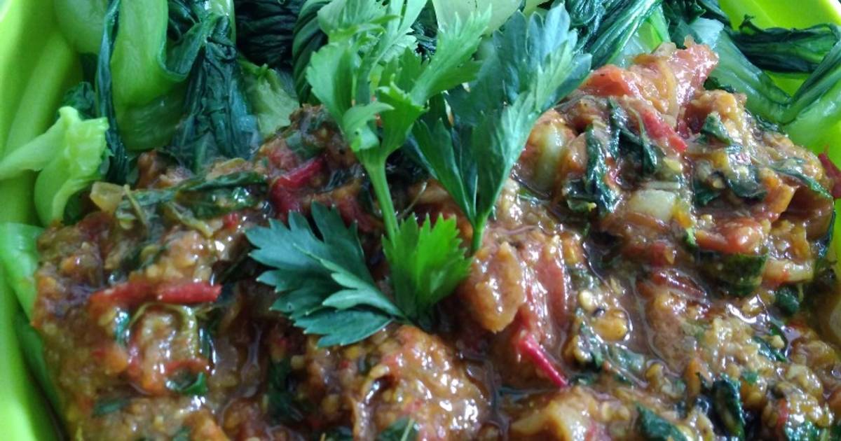 Resep Pakcoy sambal Rampai Kemangi (pelengkap sego liwet) oleh Anindya ...