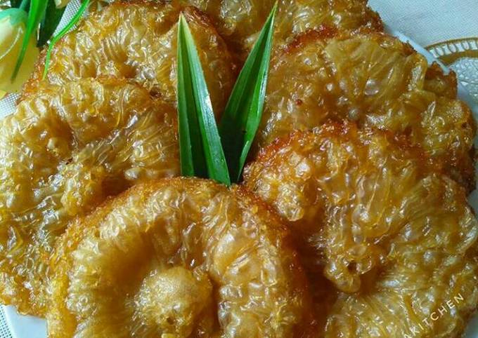 Resep Cucur gula merah 2 oleh Chalistaa Kitchen - Cookpad