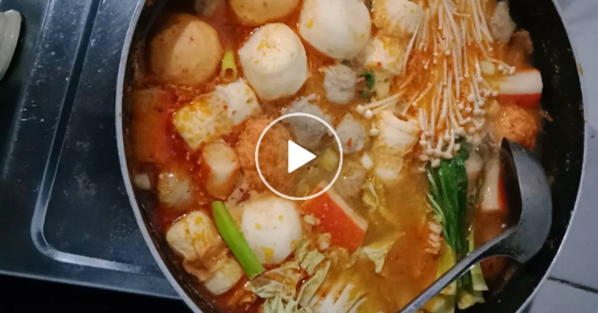 Resep Suki kuah tomyam ala rumahan oleh ayu - Cookpad