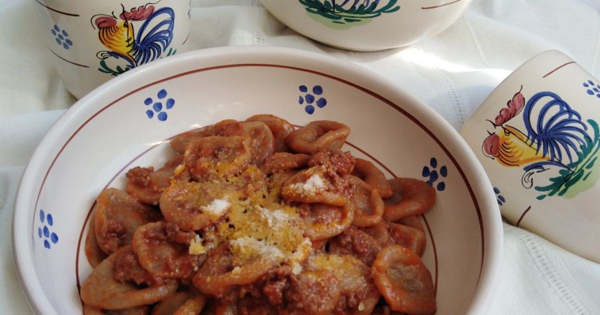 Ricetta Orecchiette Al Primitivo Di Manduria di Antonella Dadamo ...