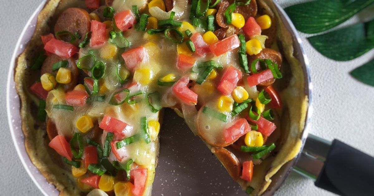 Resep Pizza Kentang Telur oleh irani nara - Cookpad