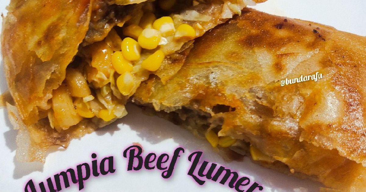 Resep Lumpia Beef Lumer oleh DianYunita - Cookpad