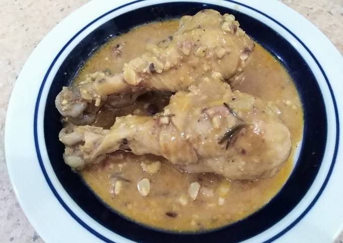 Pollo al maní Receta de carmenchu.sanchezrojas- Cookpad