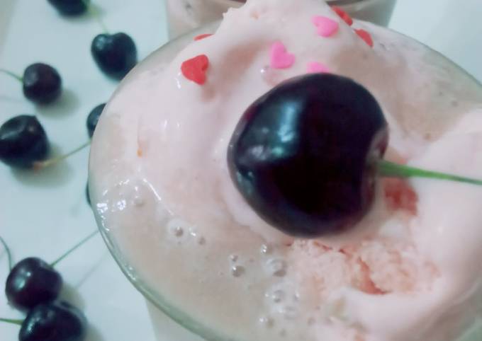 Loaded cherry shake Recipe by Noor Ul Ann - Cookpad