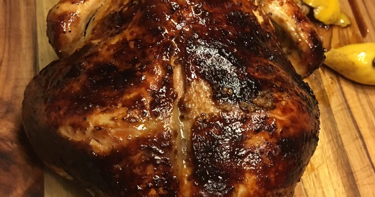 Pollo Al Spiedo Receta de myr- Cookpad