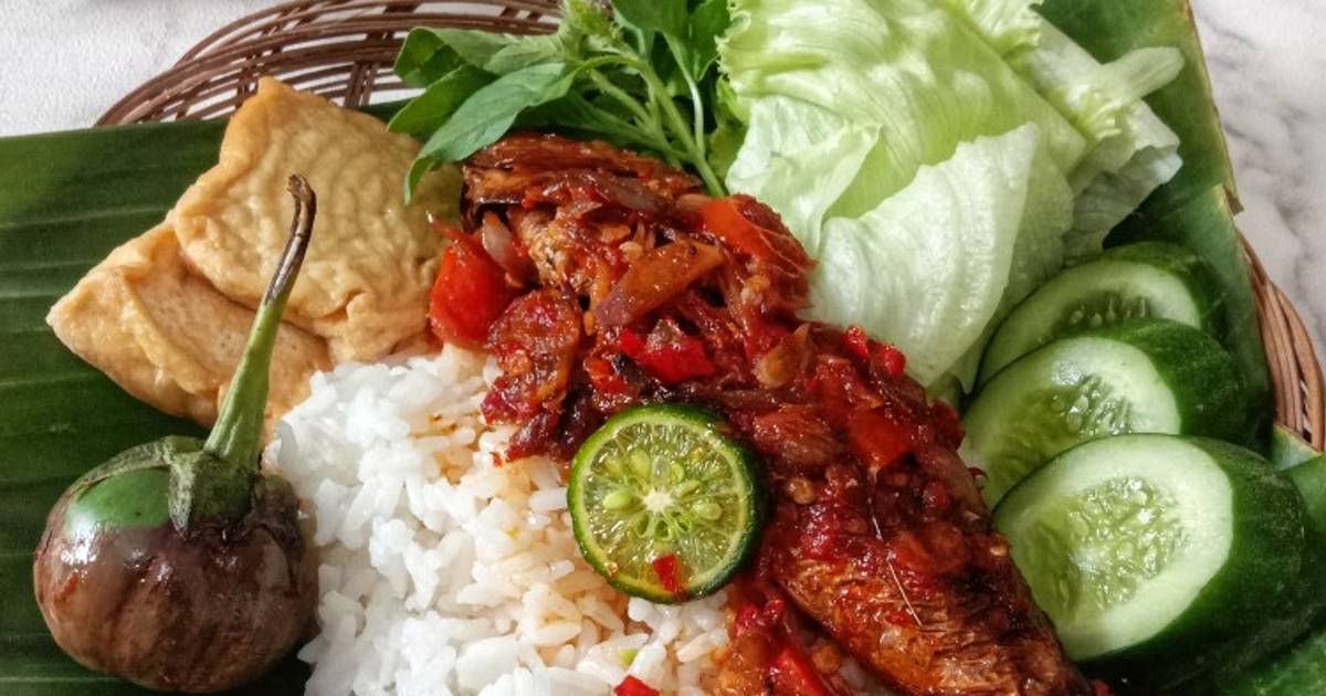 Resep Nasi Sambal Gami Ikan Asap oleh Iffah Foodies - Cookpad