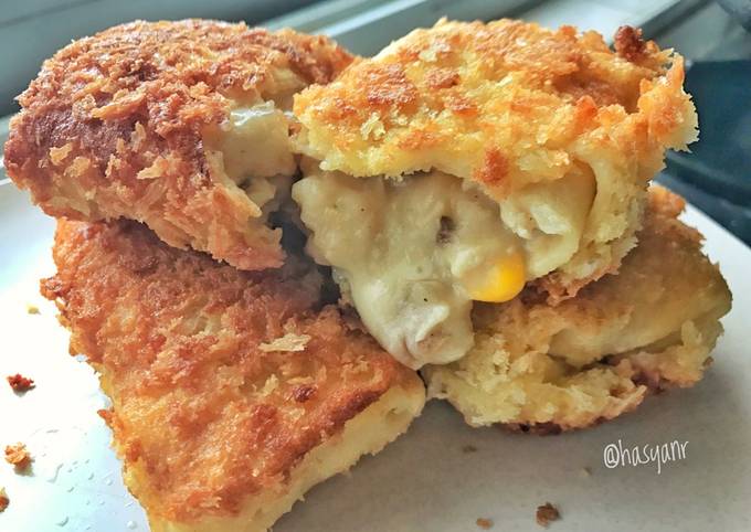 Resep Risoles Ragout Ayam Mozzarella oleh Hasya Nr - Cookpad