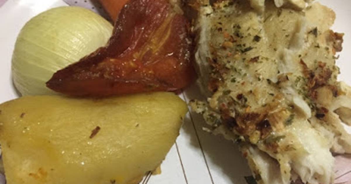 Pollo de mar al horno - 25 recetas caseras- Cookpad