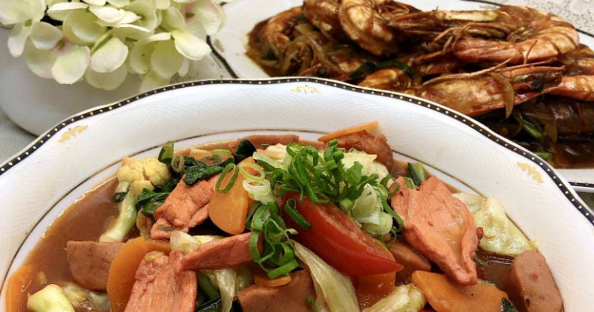 Resep Capjay Goreng Merah oleh Cooking with Sheila - Cookpad
