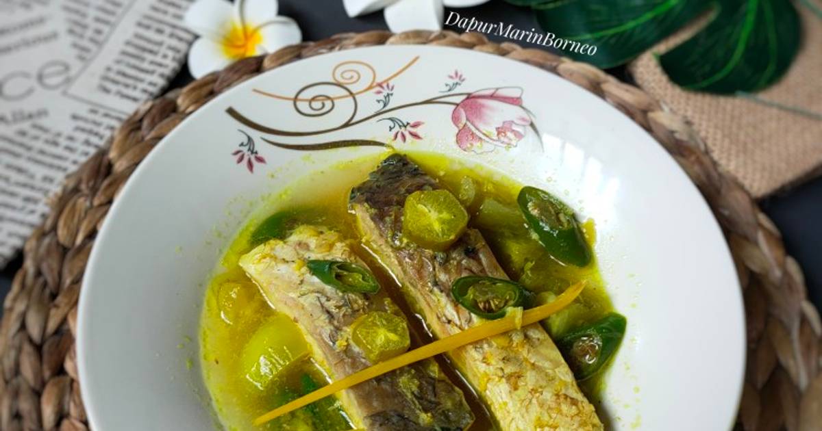 Resep 340. Gangan Asam Ikan Jelawat oleh Dapur Marin Borneo - Cookpad