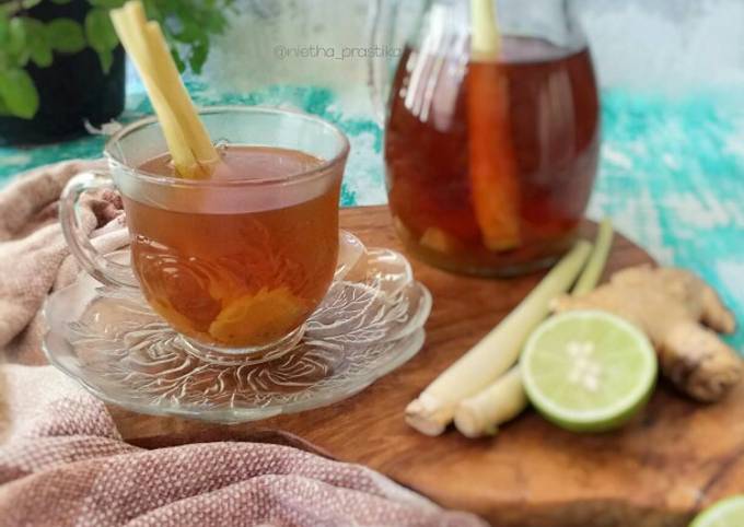 Resep Teh Jahe Sereh oleh Bian's Kitchen - Cookpad