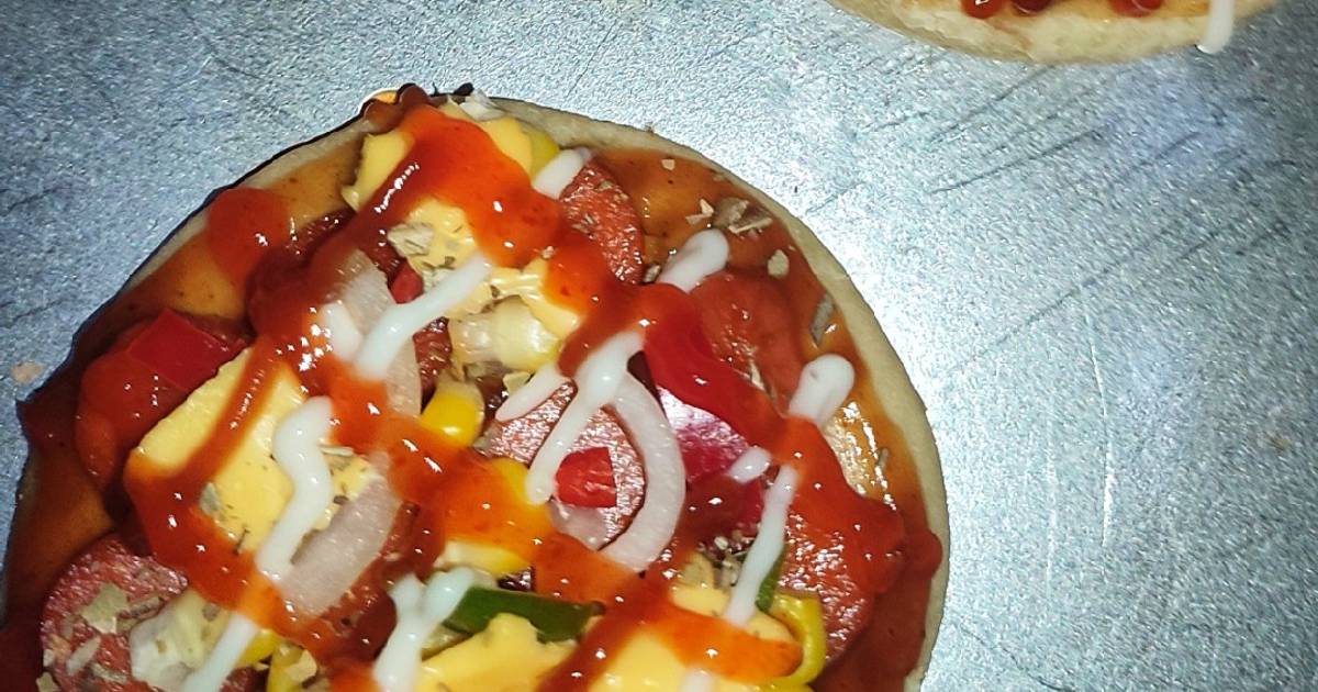 Resep Pizza Mini (bisa jadi ide jualan/market day di sekolah anak) oleh ...