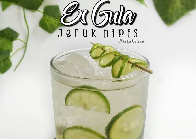 Resep Es Gula Jeruk Nipis 🍹 oleh Dieah Rara - Cookpad