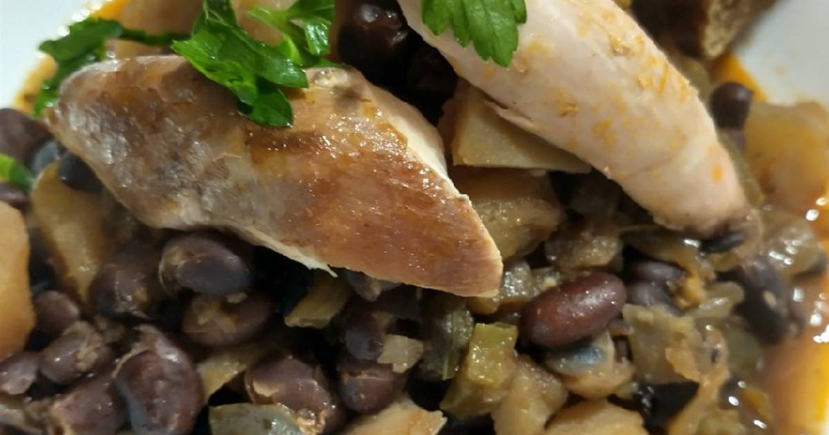 Guiso de porotos negros - 151 recetas caseras- Cookpad