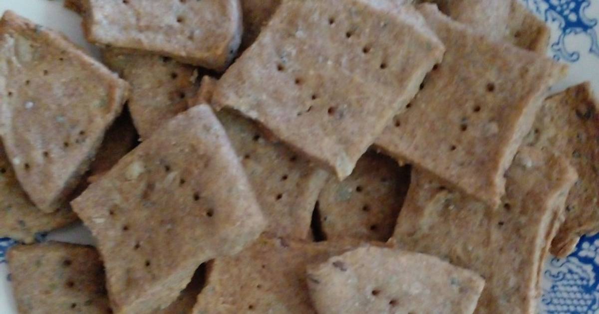Crackers integrales de semillas Receta de Nancy Amestoy - Cookpad