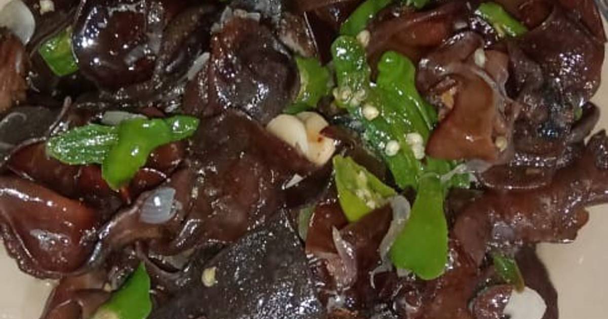 Resep Ongseng jamur lember / kuping oleh Eka Dewi Safitri - Cookpad