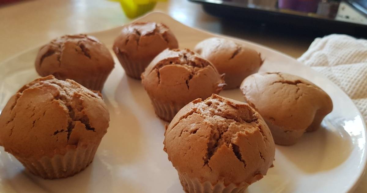 Cupcakes à la farine de châtaignes au cœur fondant à la crème de marron ...