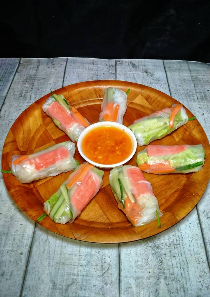 Resipi Vietnamese Spring Roll oleh shazrina - Cookpad