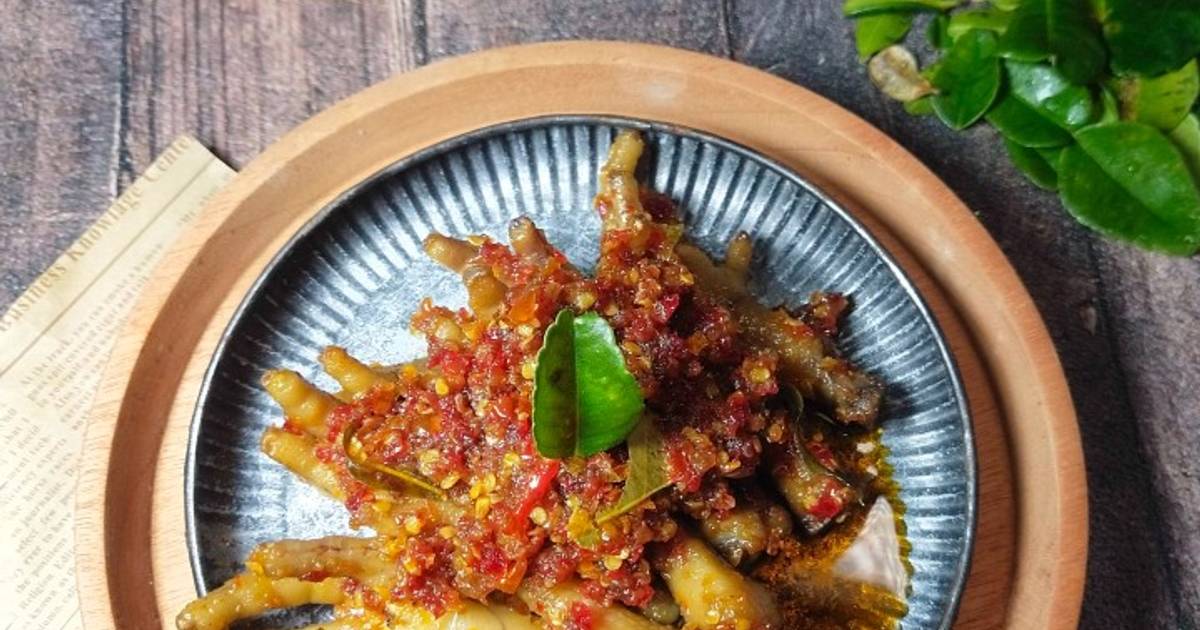 Resep Ceker Mercon oleh Novitaa Sari - Cookpad