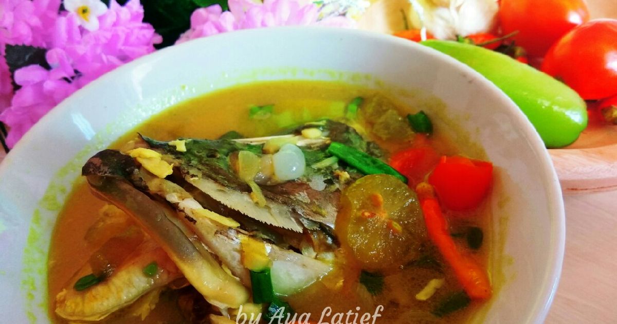 Resep Sup Asam Pedas Kepala Kakap oleh Aya Latief - Cookpad