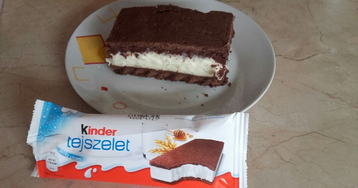 Kinder Tejszelet 🍫🍫🍫 | Andi1980 receptje - Cookpad receptek