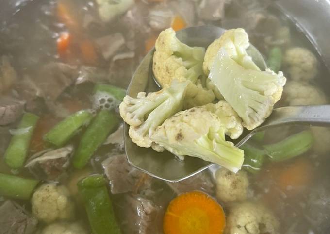 Resep Sup jawa daging sapi oleh cicil mahardani - Cookpad