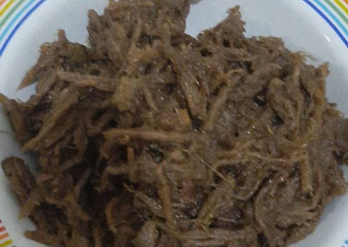 Resep Daging suwir(krawu) oleh Sofia Kitchen - Cookpad